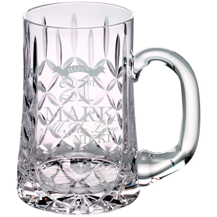 Glass Tankards | Personalised with Engraving – Gravesham Trophy Centre