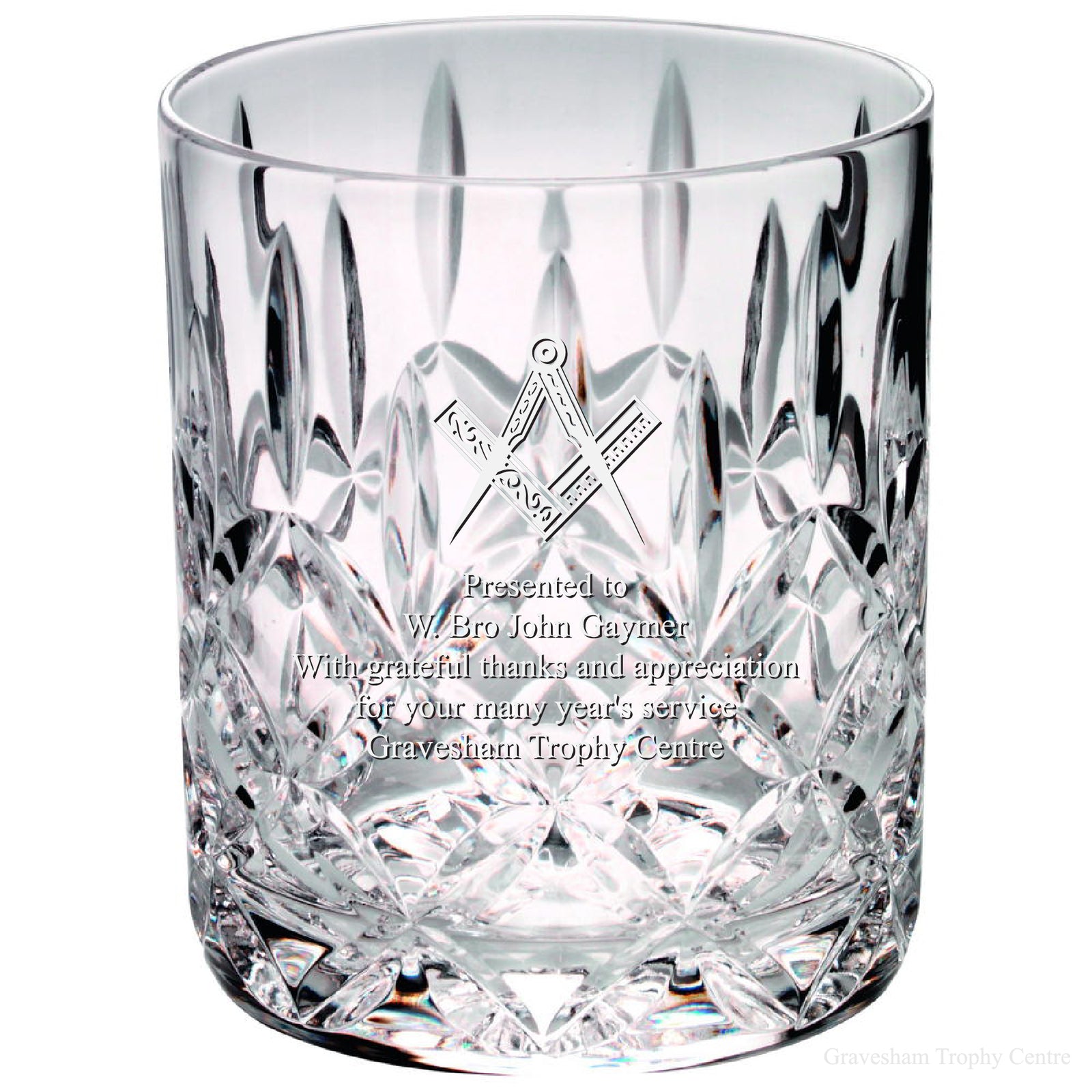 Masonic Glassware – Gravesham Trophy Centre
