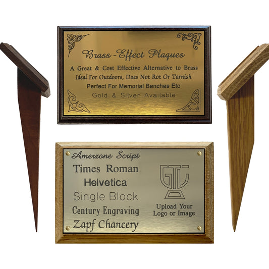Engraved Trophy Plates & Plaques | Gold, Silver & Bronze – Gravesham ...