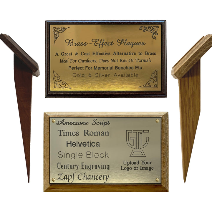 Engraved Trophy Plates & Plaques | Gold, Silver & Bronze – Gravesham ...